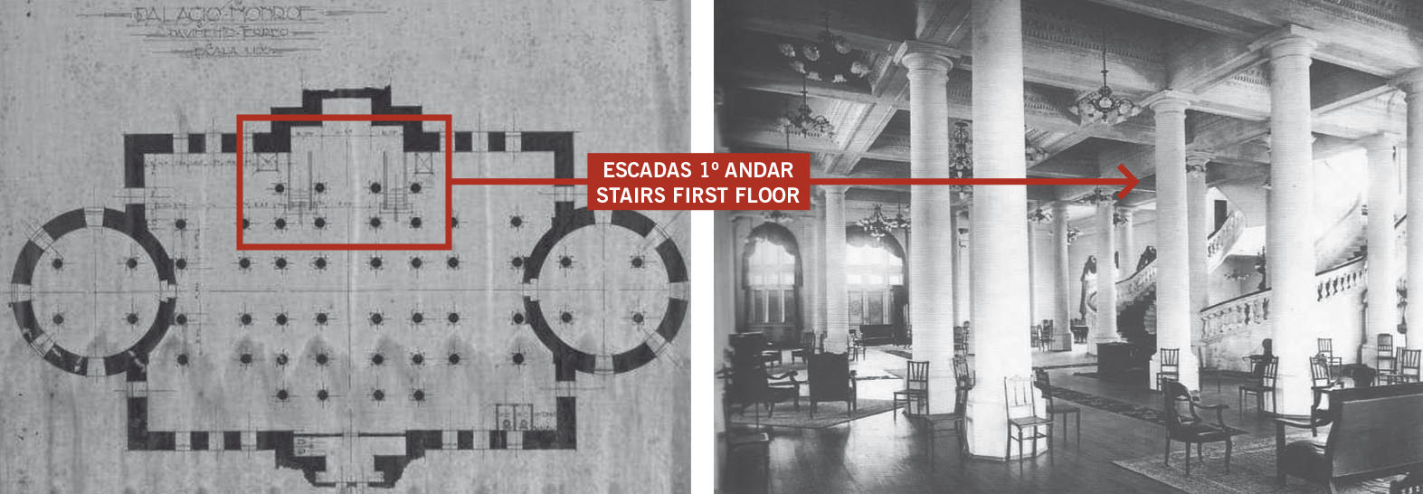 Palácio Monroe - Estilos Arquitetônicos